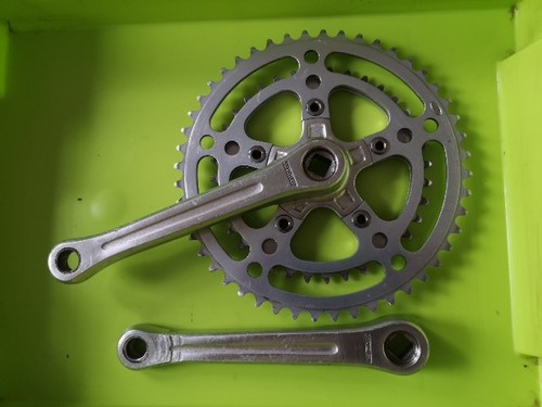 Stronglight Retro Vintage Chainset Crankset 170mm 48 36 Road Touring ...