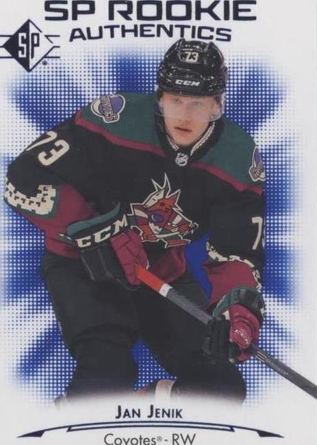 2021-22 SP - SP Rookie Authentics Jan Jenik #130 Blue (RC) for sale ...
