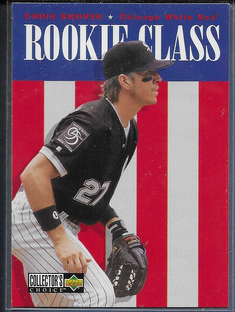 1995 Upper Deck Collector's Choice CHRIS SNOPEK Chicago White Sox ...
