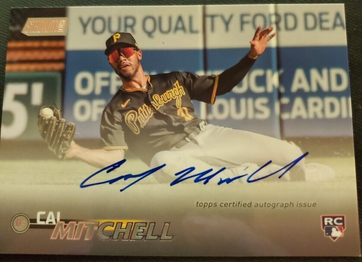 2023 Topps Stadium Club Cal Mitchell Rookie RC Autograph #SCBA-CML ...
