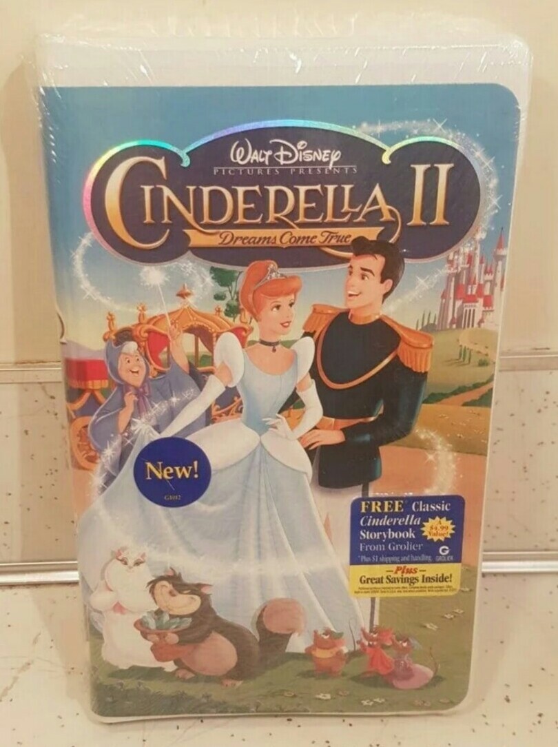 신데렐라 2 드림스 컴 트루 Vhs Cinderella II: Dreams Come