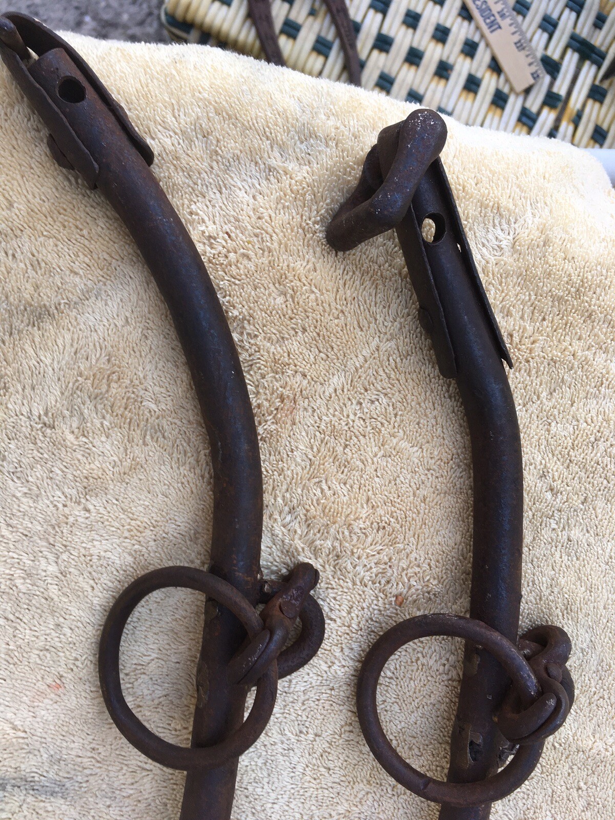 Vintage Horse Hames Iron Brass Wall Hangers or Arts Crafts | eBay