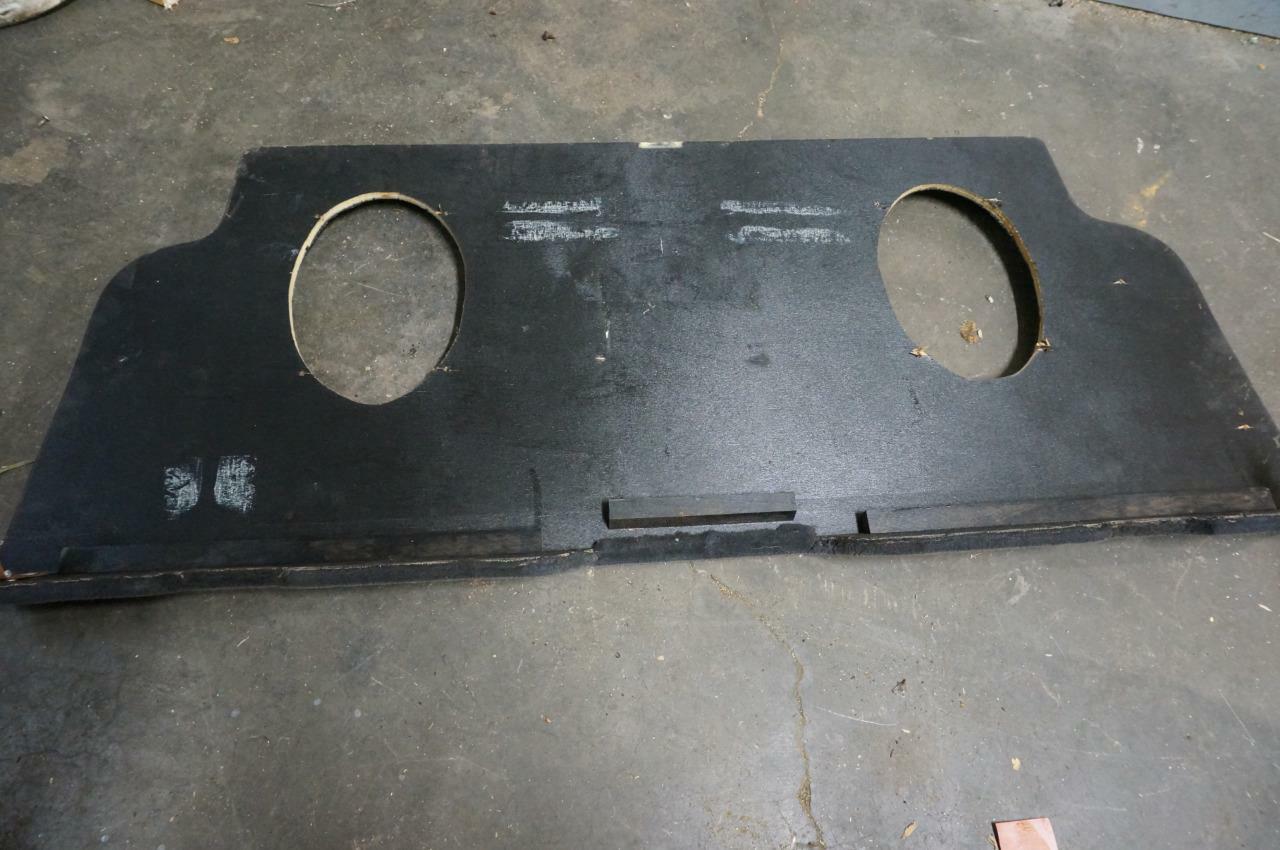 OEM Mercedes R107 Black Rear Parcel Shelf Deck 74-85 380sl 450sl | eBay