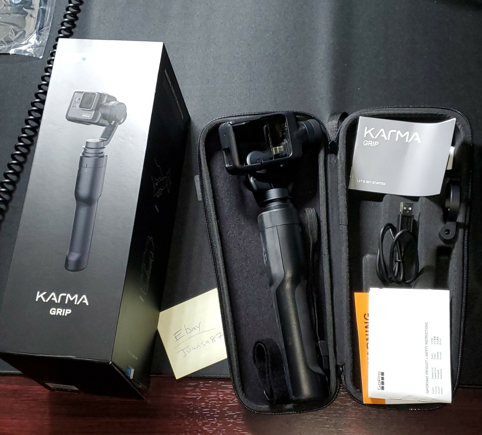 GoPro Karma Grip Stabilizer - Open box Gimbal with Hard Protective Case ...