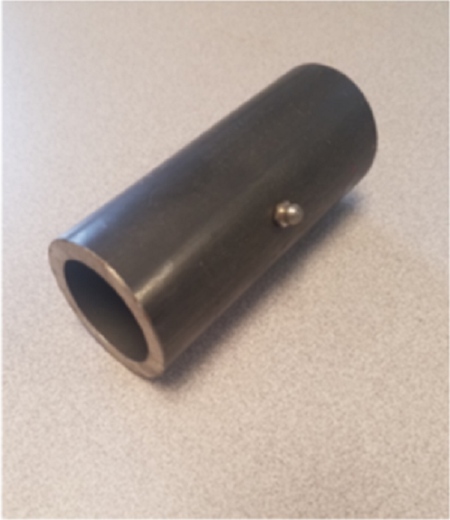 Weld on Rotary Cutter Tail Wheel Fork Mounting Tube 1-1/2" Diameter ...