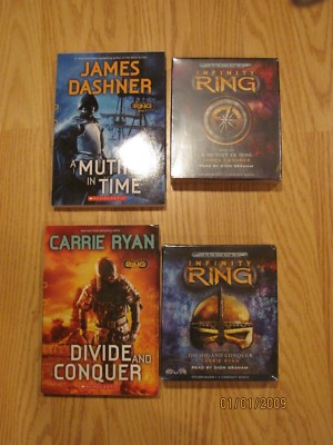 Infinity Ring Series BOOK 1 & 2 & AUDIO by James Dashner Carrie Ryan ...