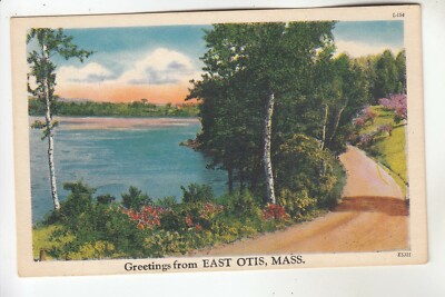 Greetings from East Otis MA L-154 | eBay
