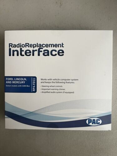 PAC RP4-FD11 / RadioPRO4 Interface for Ford Vehicles with CAN bus **NEW ...