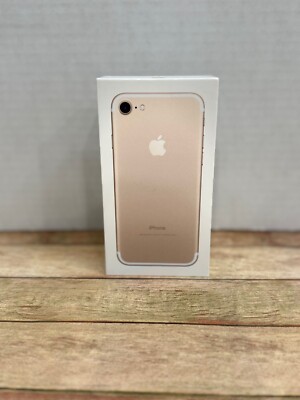 Apple iPhone 7 Gold 128GB Empty Box Only | eBay
