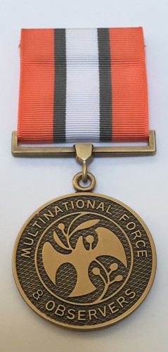 MFO Sinai Full Size Medal, Multi National Observers, Mounted Option ...