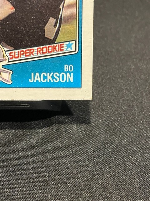 1988 Topps BO JACKSON RC Super Rookie Card #327 Original Excellent ...