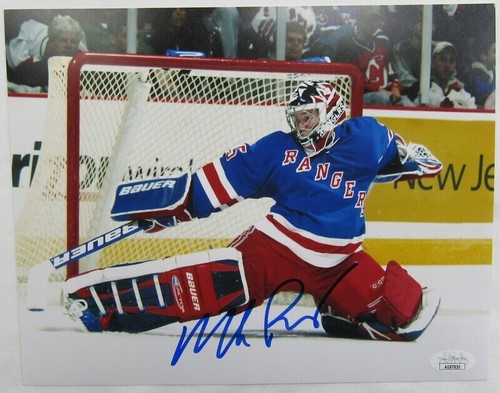 Mike Richter Signed 8x10 Photo JSA COA III | eBay