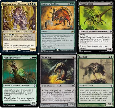 Custom Commander Deck Brokkos, Apex of Forever - Infect Mutate - MTG ...