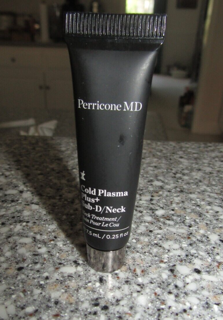 Perricone MD Cold Plasma Plus+ Sub-D Neck Treatment 7.5mL 0.25oz Mini ...