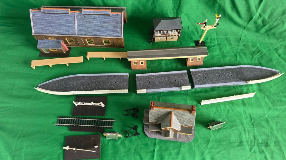 Railway Station, Platform, Loco Shed, Signal Box, Signal, Level ...
