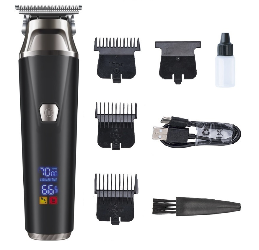 Professional Mens Hair Clippers Trimmer Machine Cordless Beard Electric ...