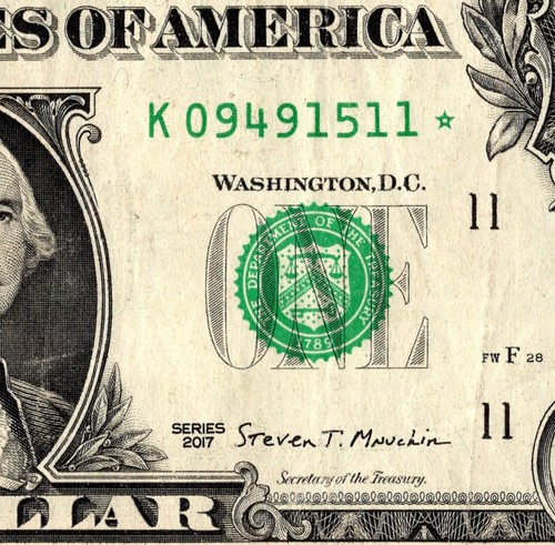 2017 K Star note Fancy Serial Number Regular Run | eBay