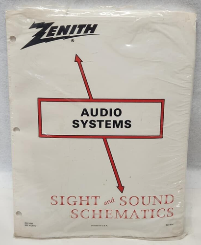 ZENITH Audio Systems, Sights and Sounds Schematics Manual, with 2 tapes ...