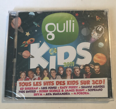 GULLI Kids 2017 New CD 3 Discs KATY PERRY Shawn Mendes ED SHEERAN Luis ...