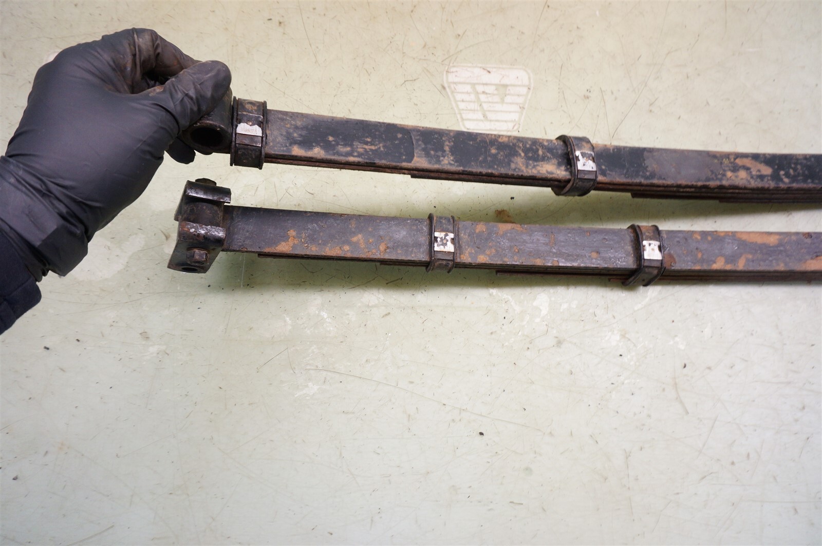 1957 Harley FL EL knucklehead flathead panhead sidecar LE *2401 Leaf ...