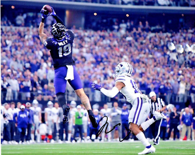 Jared Wiley TCU Horned Frogs signed autograph 8x10 football photo 24 ...