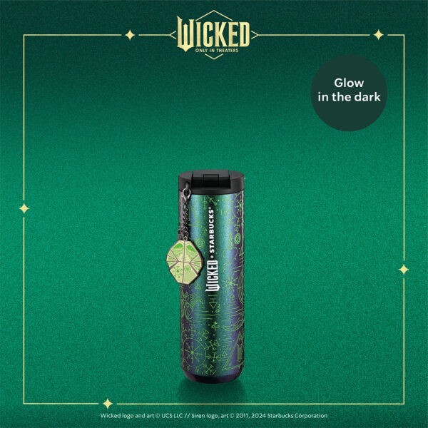 Starbucks Thailand Wicked Movie Cup / Tumbler / Keychain Collection ...