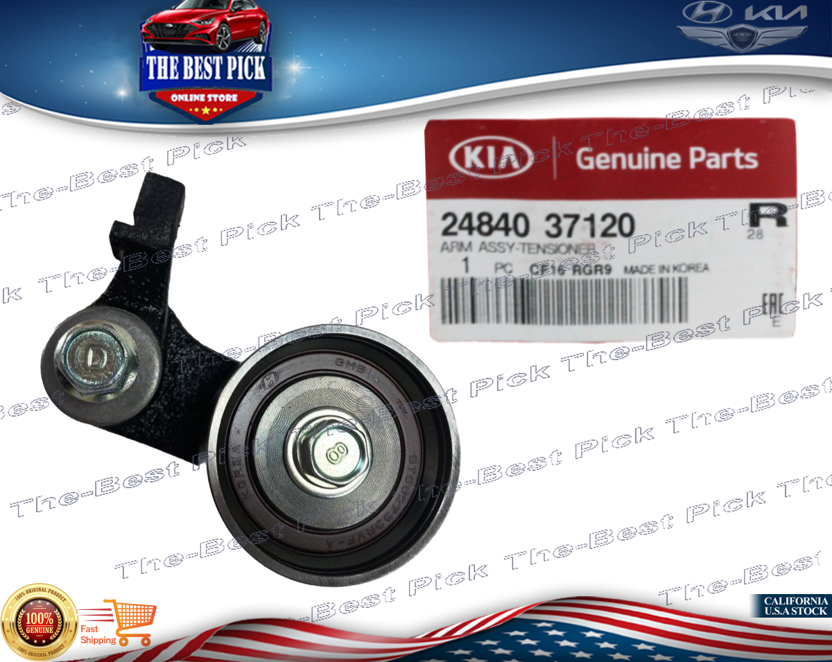⭐GENUINE⭐ Engine Timing Belt Tensioner for 2001-2010 Hyundai/Kia ...
