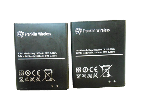 LOT OF2 Battery for Franklin Wireless R850 Mobile Hotspot T9 by T ...