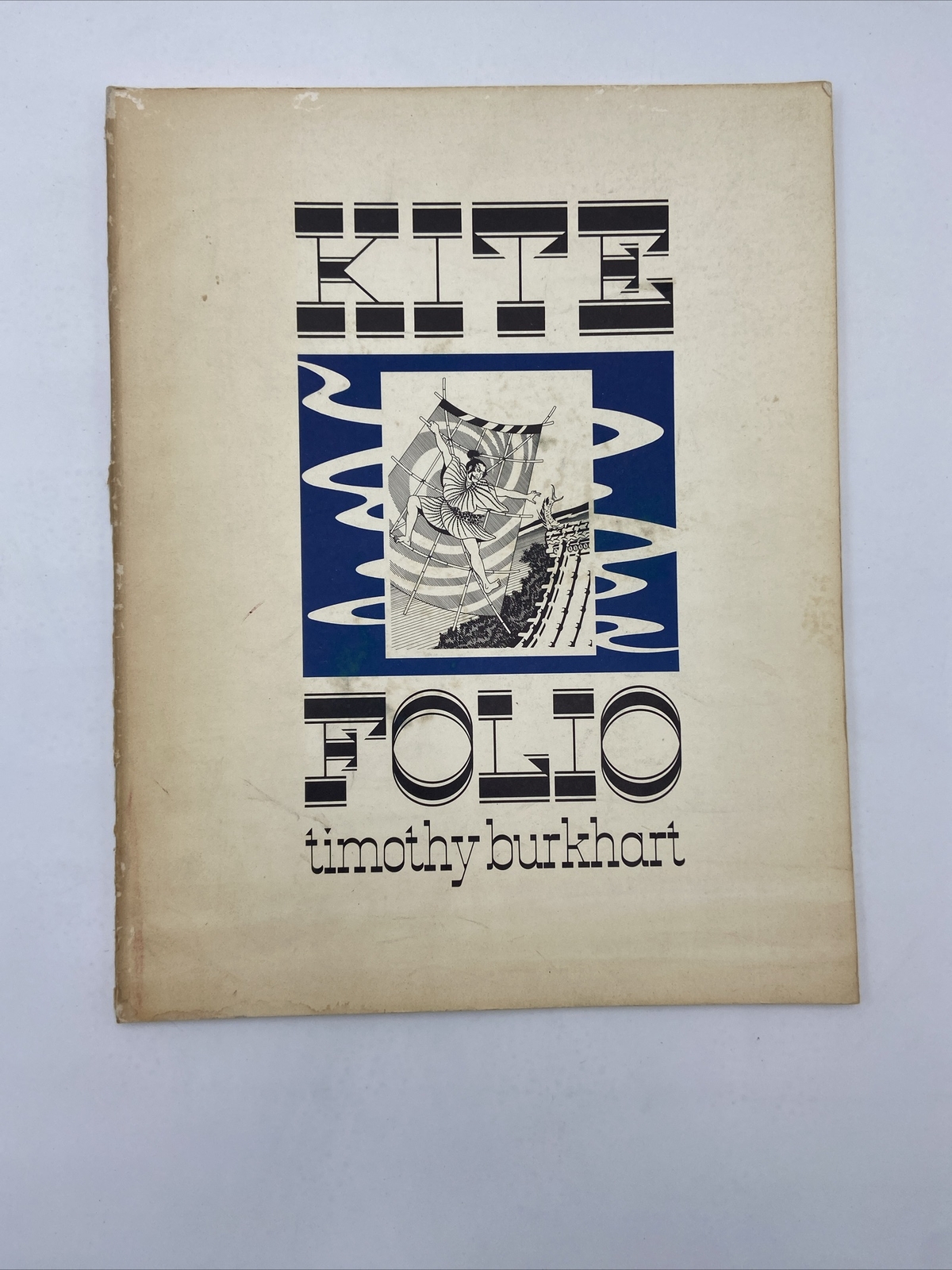 Kite Folio Timothy Burkhart Vintage Book of Kites and Kite Flying 1974 ...