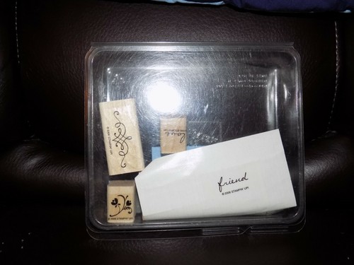 STAMPIN UP NOTEWORTHY WOOD STAMP SET OF 7 STAMPS NEW | eBay