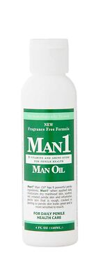 "Man1 Man Oil" 4 oz. Natural Penile Health Cream | eBay