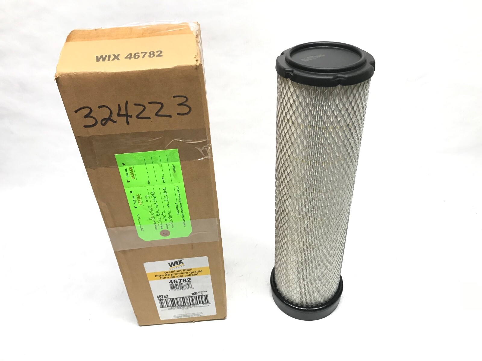 WIX 46782 - Air filter cross reference