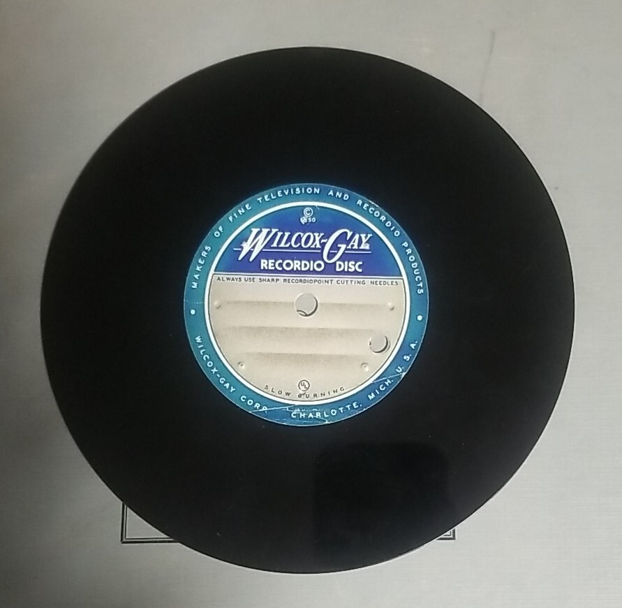 Vintage Wilcox-Gay Recordio Disc 7" Album 1954 Home Recording | eBay