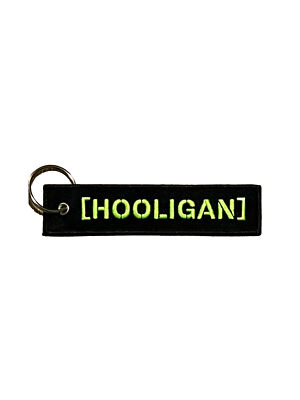 HOOLIGAN Keychain - Black/Lime Green (Ships from USA) | eBay