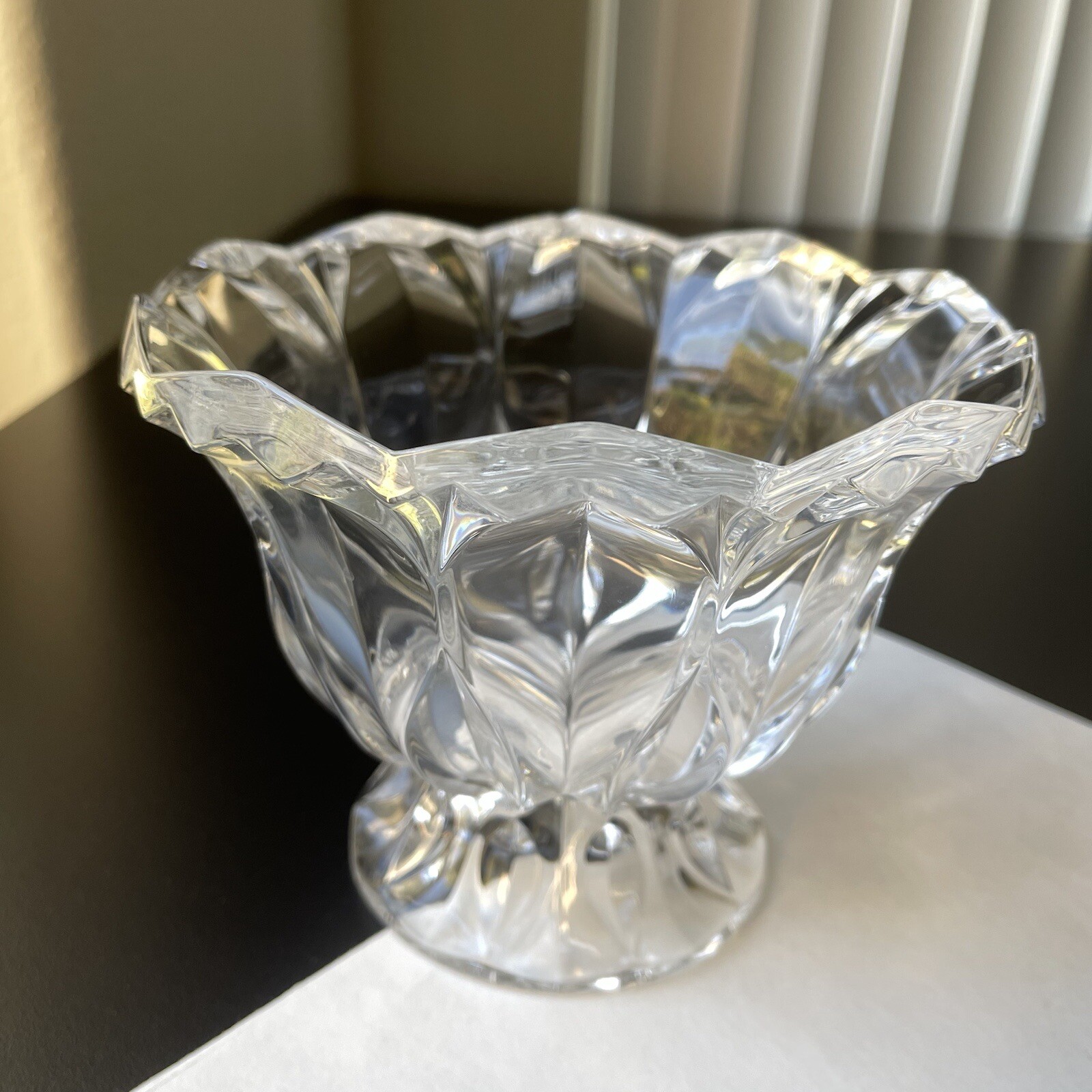 JG Durand Cristal Calliope Bowl Crystal Glass France | eBay