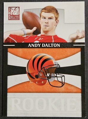 2011 Donruss Elite #28 Andy Dalton Rookie RC SP /999 Cincinnati Bengals ...