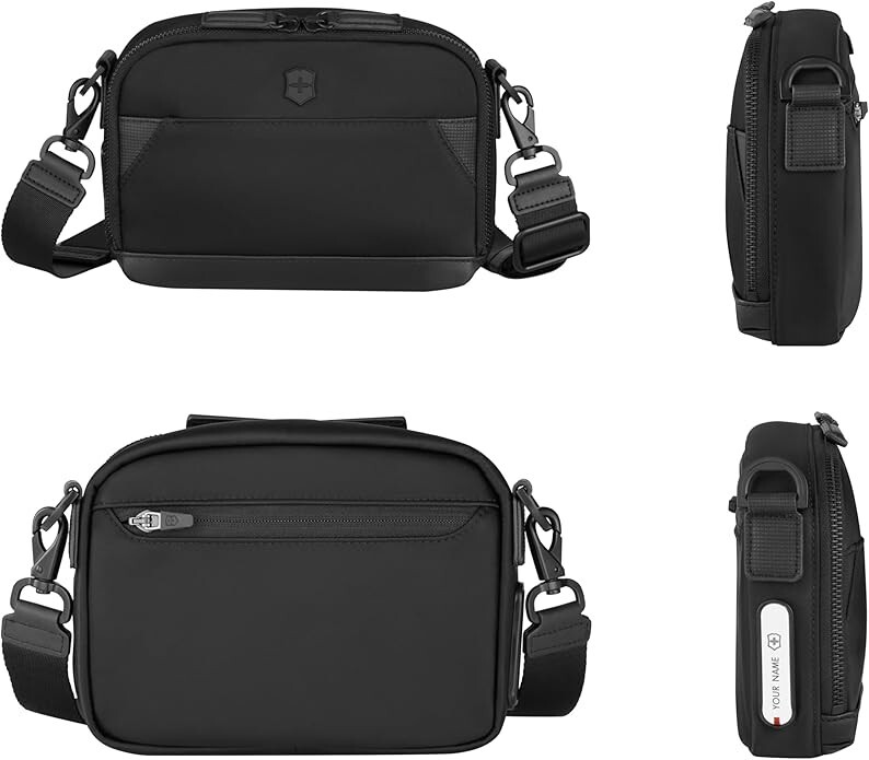 Victorinox Shoulder Bag Small Crossbody Alox Nero Men 612768 | eBay