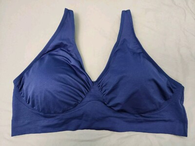 Womens Anybody Intimates Wirefree Cuplift Seamless Bra ~ Size 5X ...