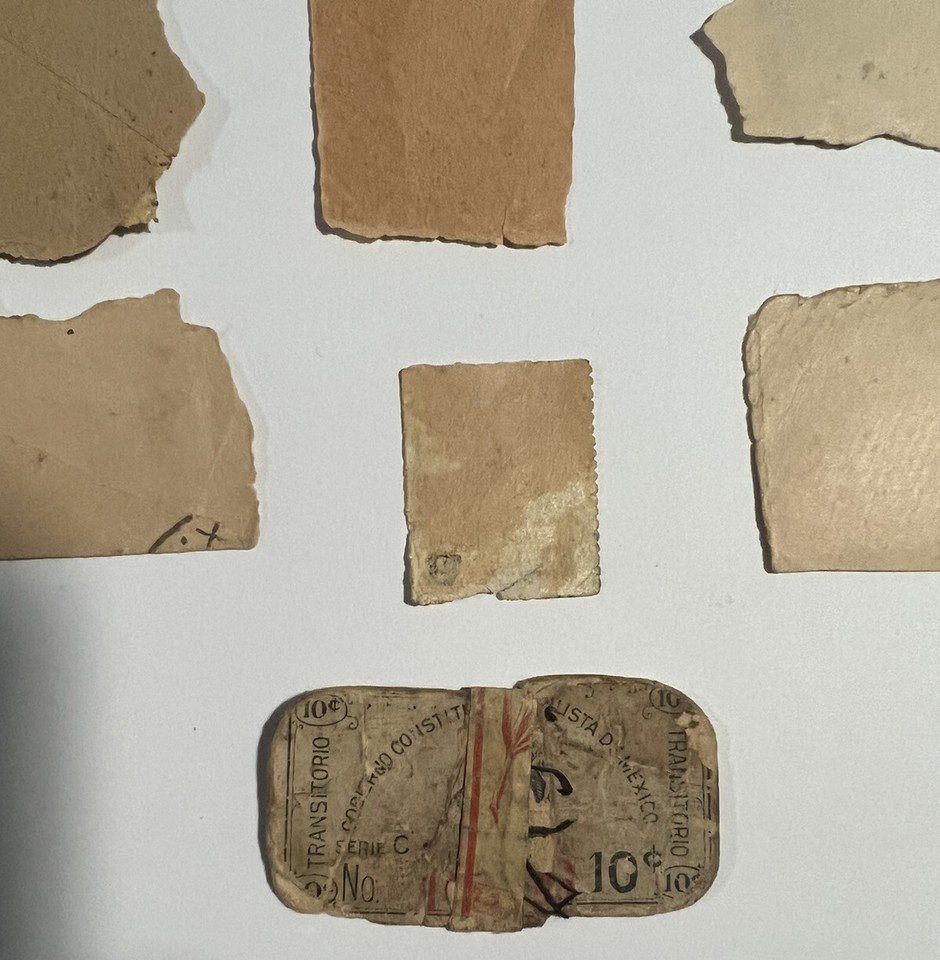 Mexico Stamp Collection Lot of 11 Used & Unused Numeral 10c 2c 1c Rare ...