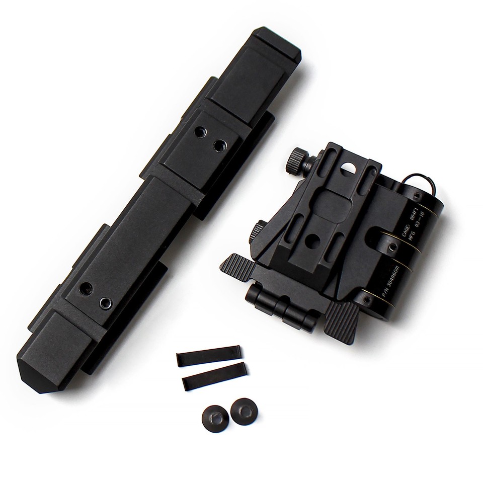 Tactical Side Flip Mount with Riser For G33 G43 Magnifier Riser G23 ...