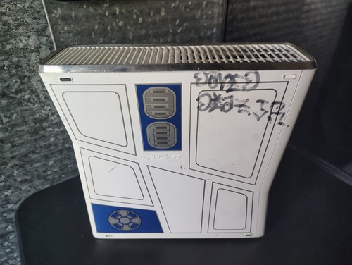 Microsoft Xbox 360 S R2D2 Star Wars Limited Edition Console Only ...