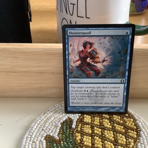 MTG Magic The Gathering Card Blustersquall Instant Blue Return to ...