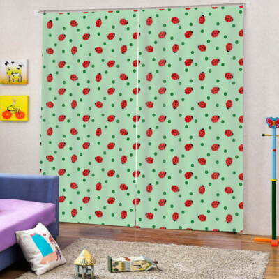 Lovely Beatles Dancing 3D Curtain Blockout Photo Printing Curtains ...