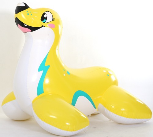 Big Inflatable Seal yellow shiny *yellow* 7feet + long 6 feet+ high ...