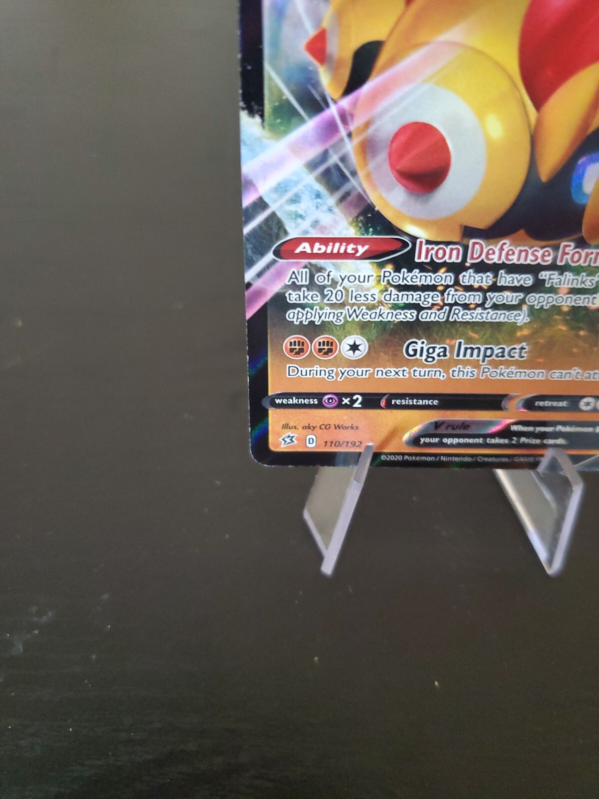 Pokémon TCG Falinks V Rebel Clash 110/192 Holo Ultra Rare for sale ...