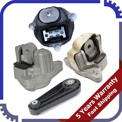 MotorKing For Porsche Macan 3.0L 3.6L 2015-2018 Set 4Pcs Engine & Trans ...