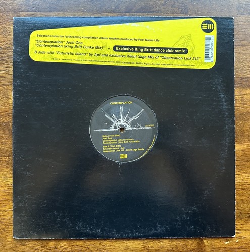 Josh One - Contemplation (King Britt Funke Mix) 12" Vinyl | eBay