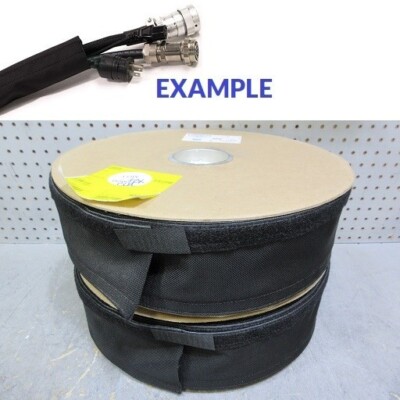 Techflex DWN1.00BK Dura-Wrap, 1" Black 150ft Spool | eBay