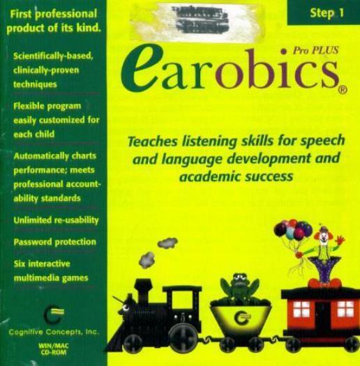 Earobics Pro Plus Step 1 PC CD professional child speech & language ...