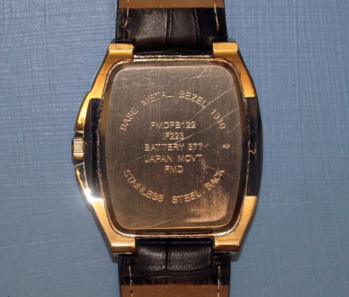WATCH * Base Metal Bezel 1310 * FMDFB122 IF223 Japan Movt FMD ...